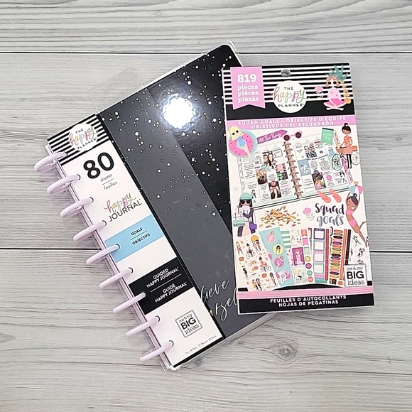 The Happy Planner | Office | The Happy Planner Set Goals Journal ...